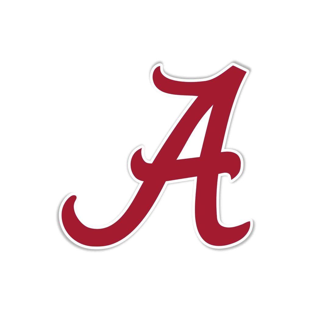 Alabama Crimson Tide Full Color Vinyl Decal – Custom Size – Biggest ...