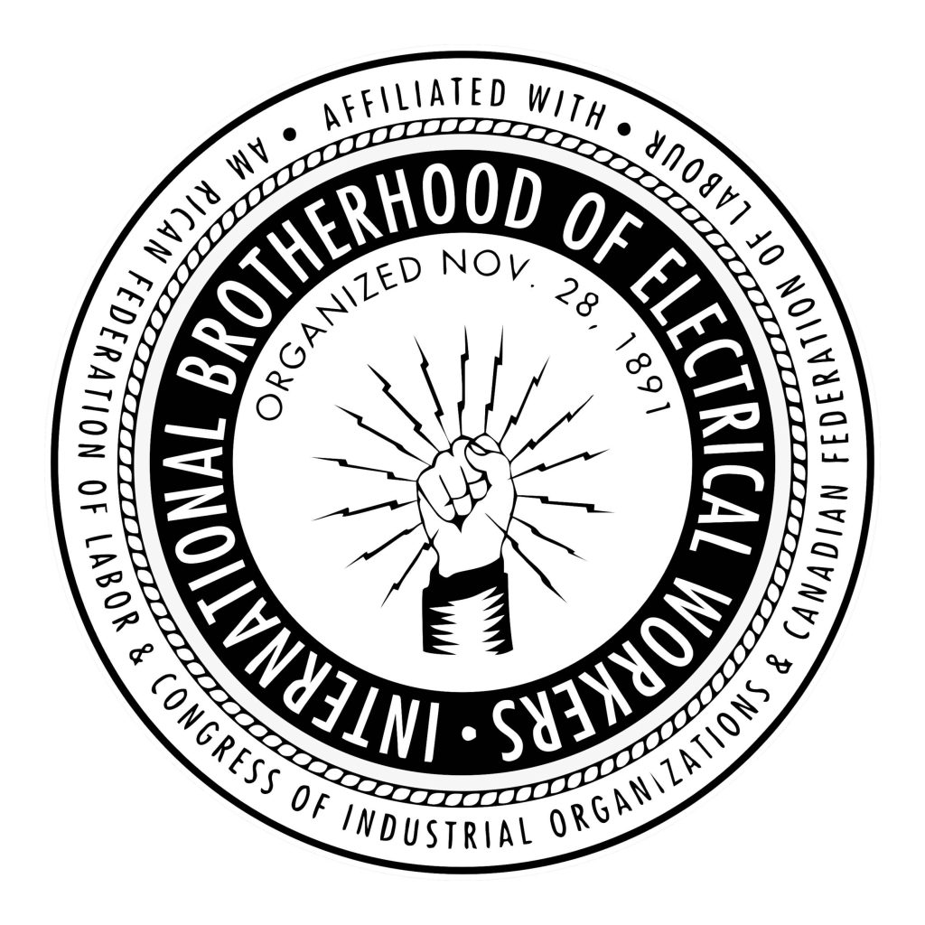 IBEW Symbol Full Color Vinyl Decal – Custom Size – Biggest Decal Shop