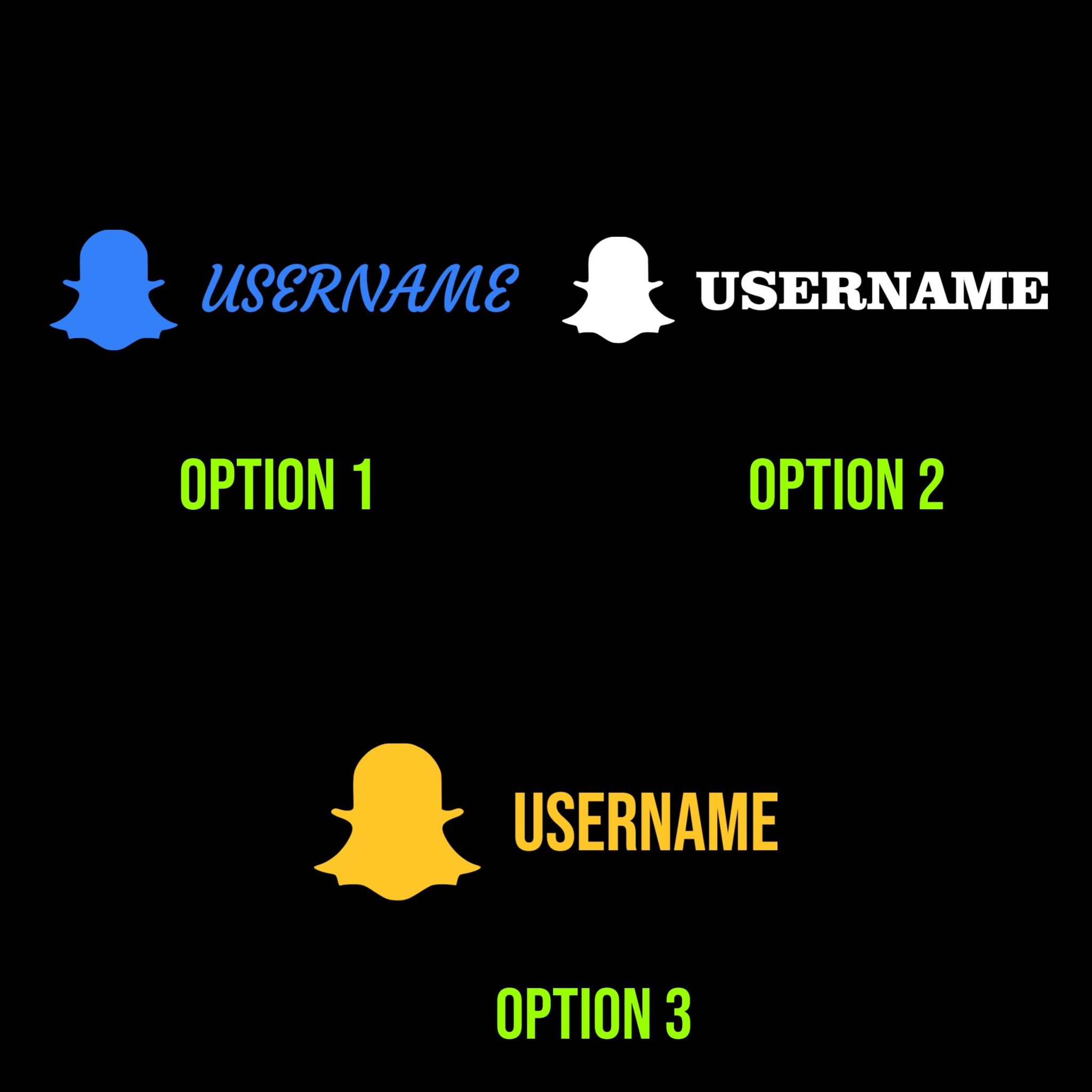 Snapchat Vinyl Decal – Custom Size – Biggest Decal Shop