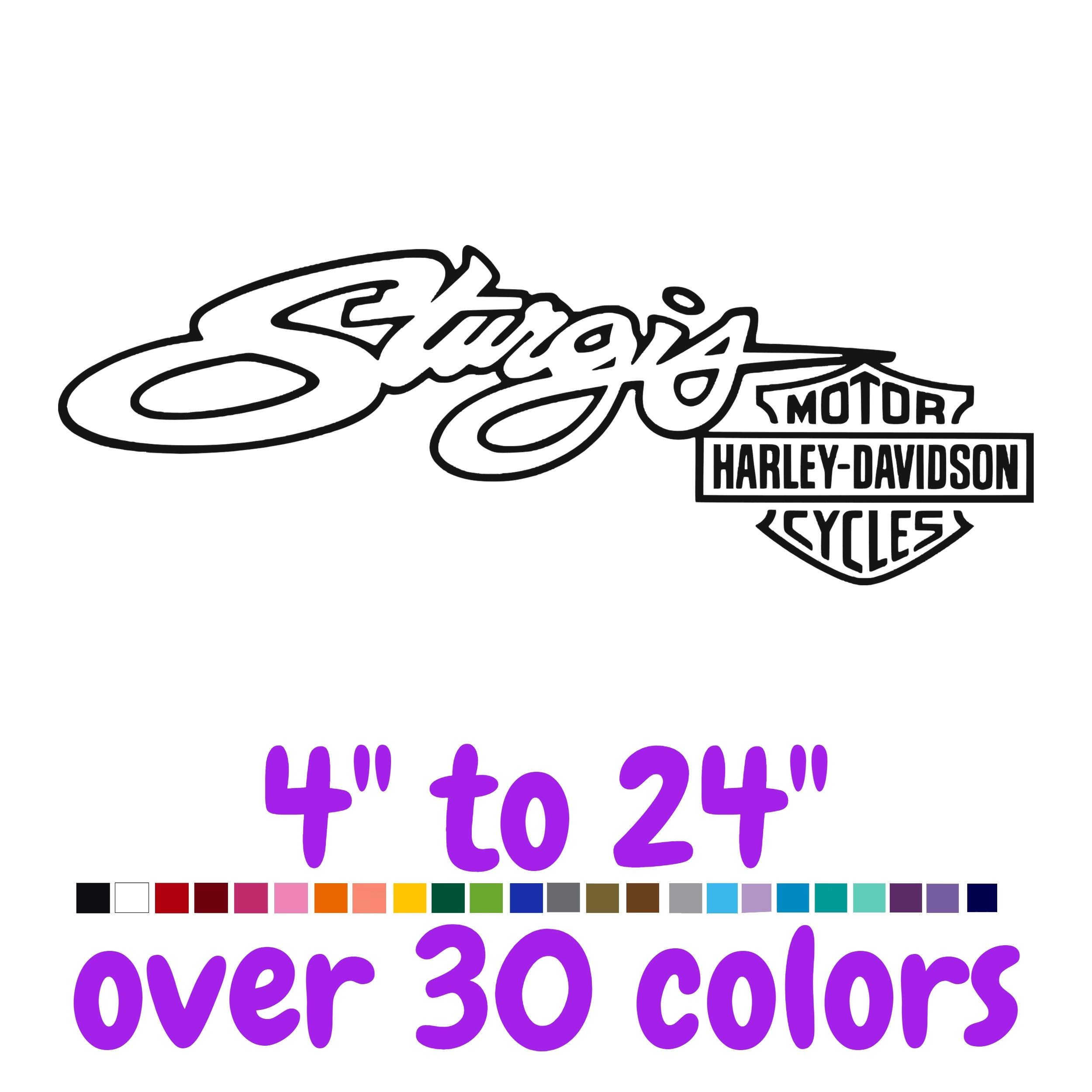 Sturgis Motorcycle Rally Vinyl Decal – Biggest Decal Shop