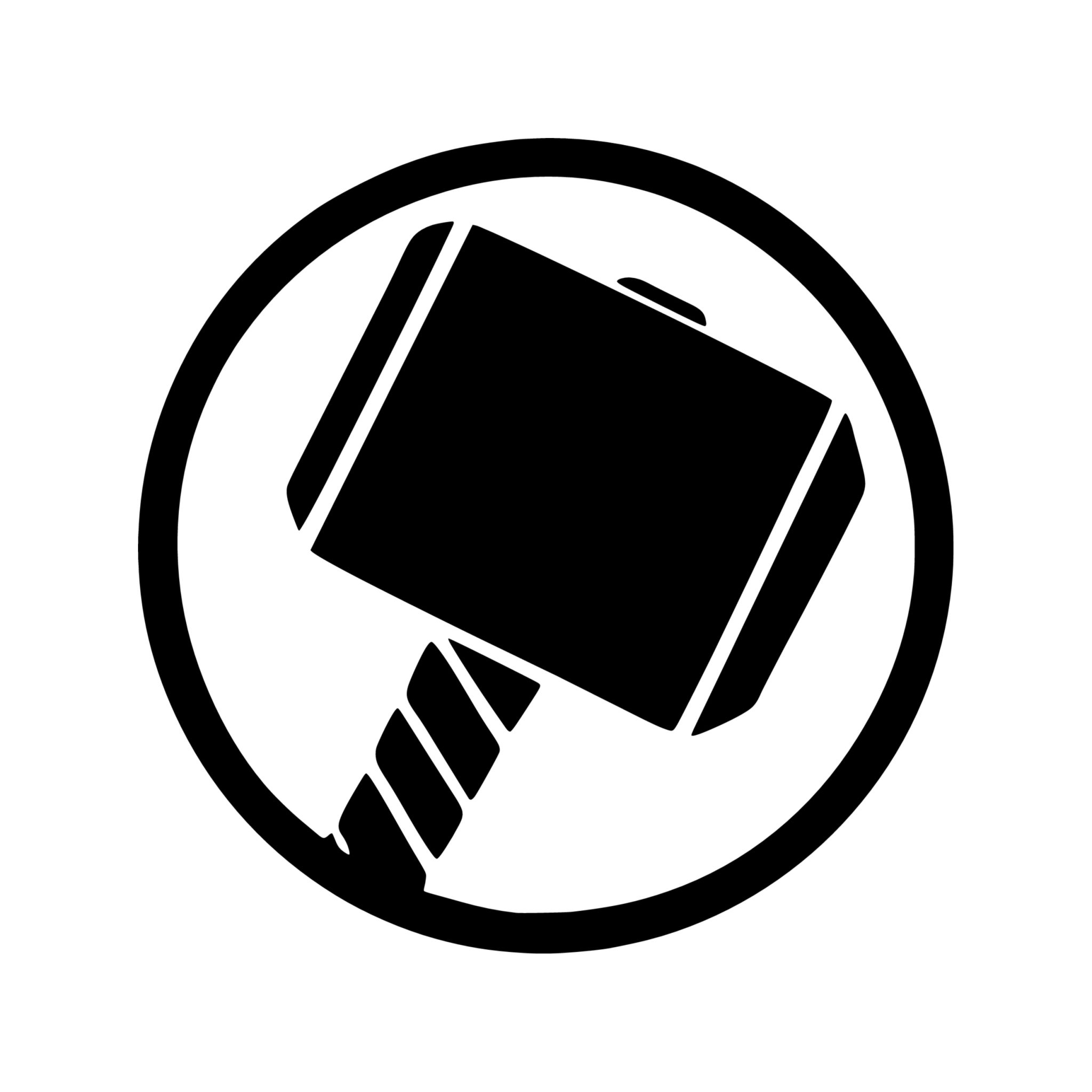 Thor Vinyl Decal – Custom Size – Biggest Decal Shop