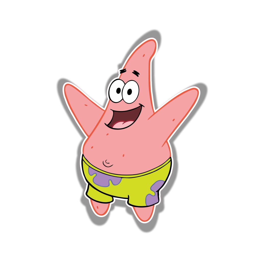 Spongebob – Patrick Full Color Vinyl Decal – Custom Size – Biggest ...