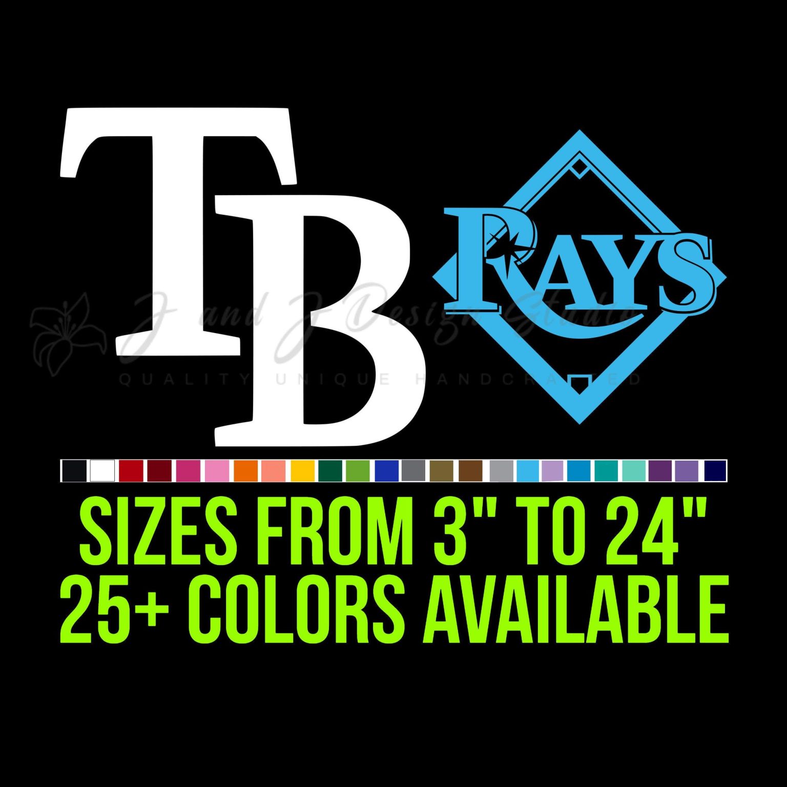 Rays Vinyl Decal – Biggest Decal Shop
