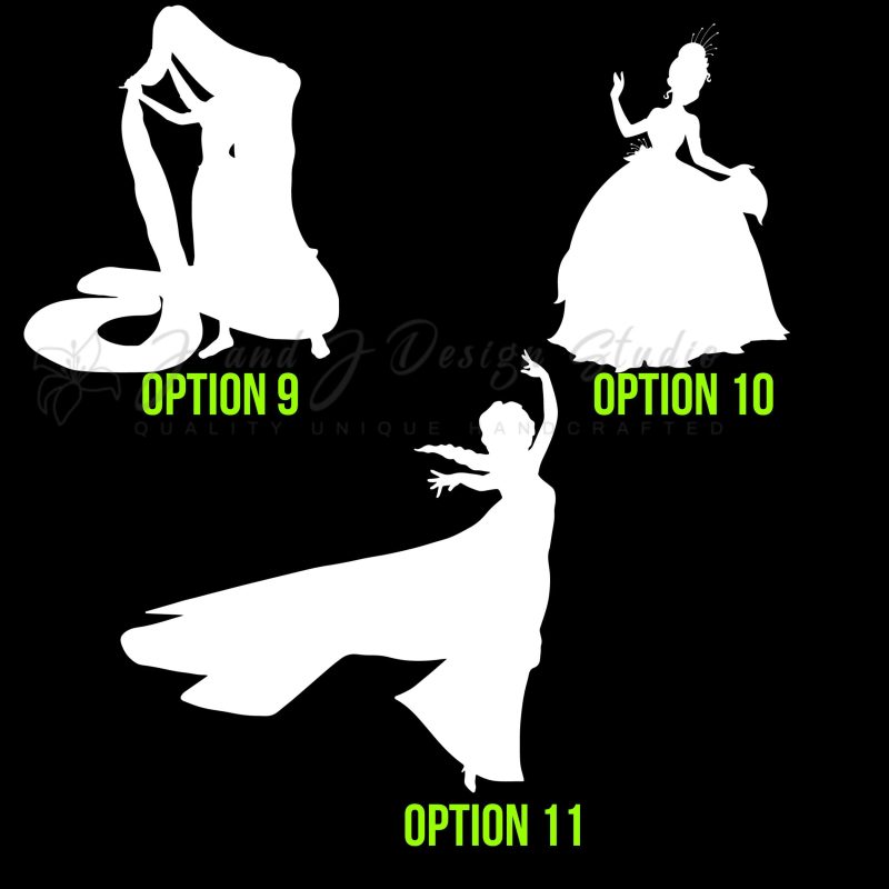 Disney Princess Vinyl Decal – Custom Size – Biggest Decal Shop