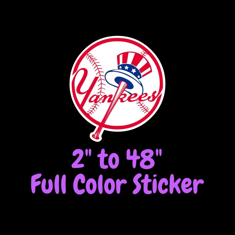 MLB Vinyl Decals – Biggest Decal Shop