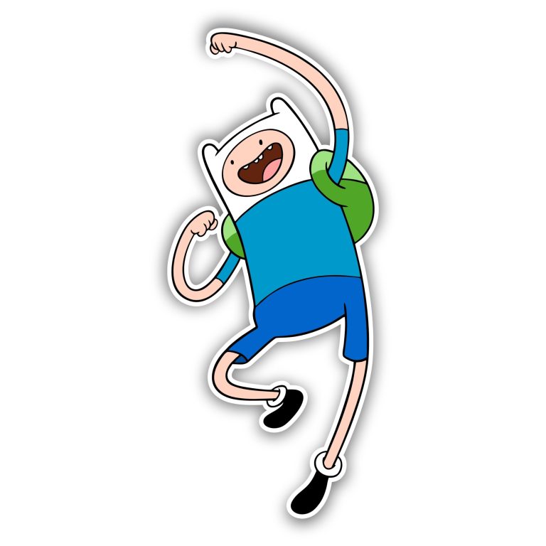 Finn Full Color Vinyl Decal – Custom Size – Biggest Decal Shop