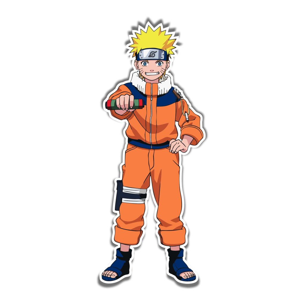Naruto Full Color Vinyl Decal – Custom Size – Biggest Decal Shop