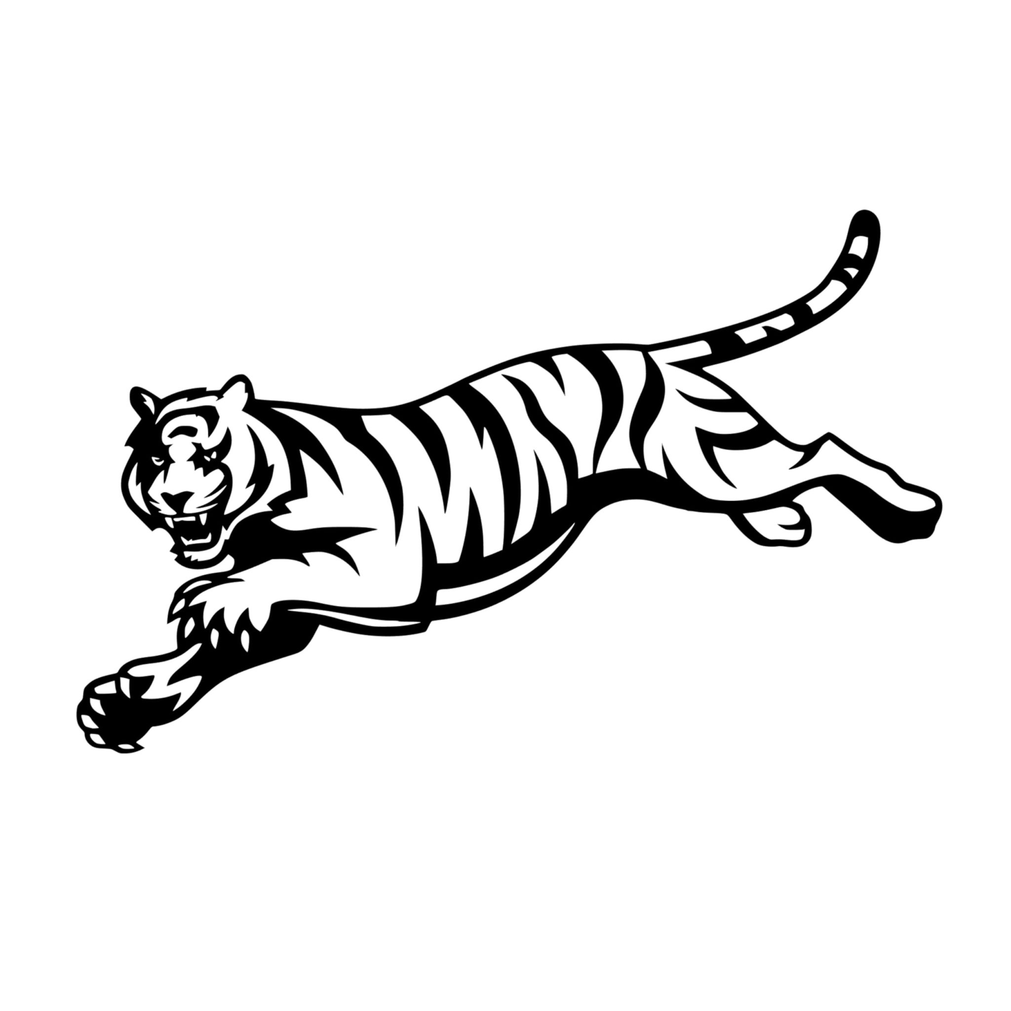Cincinnati Bengals – Tiger – Vinyl Decal – Custom Size – Biggest Decal Shop