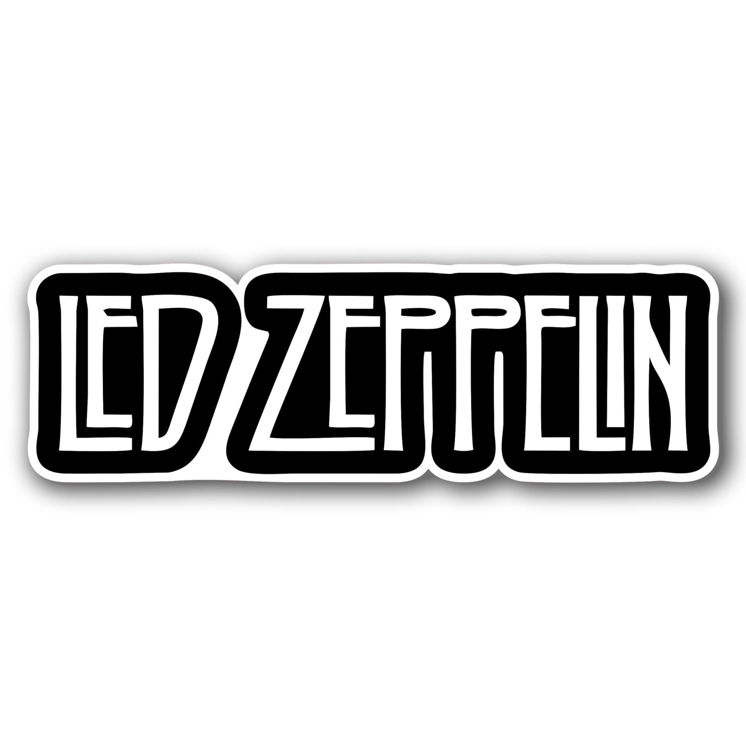Led Zeppelin Full Color Vinyl Decal – Custom Size – Biggest Decal Shop