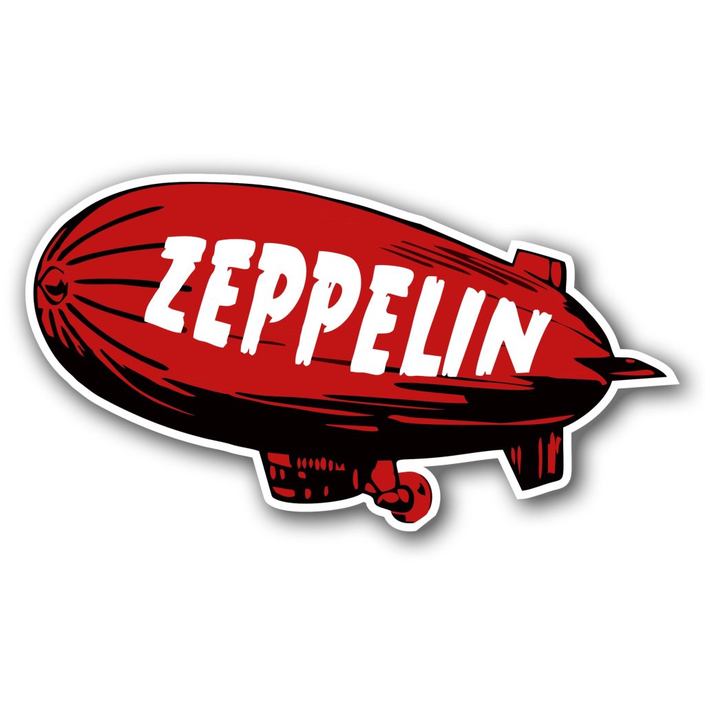Led Zeppelin Full Color Vinyl Decal – Custom Size – Biggest Decal Shop