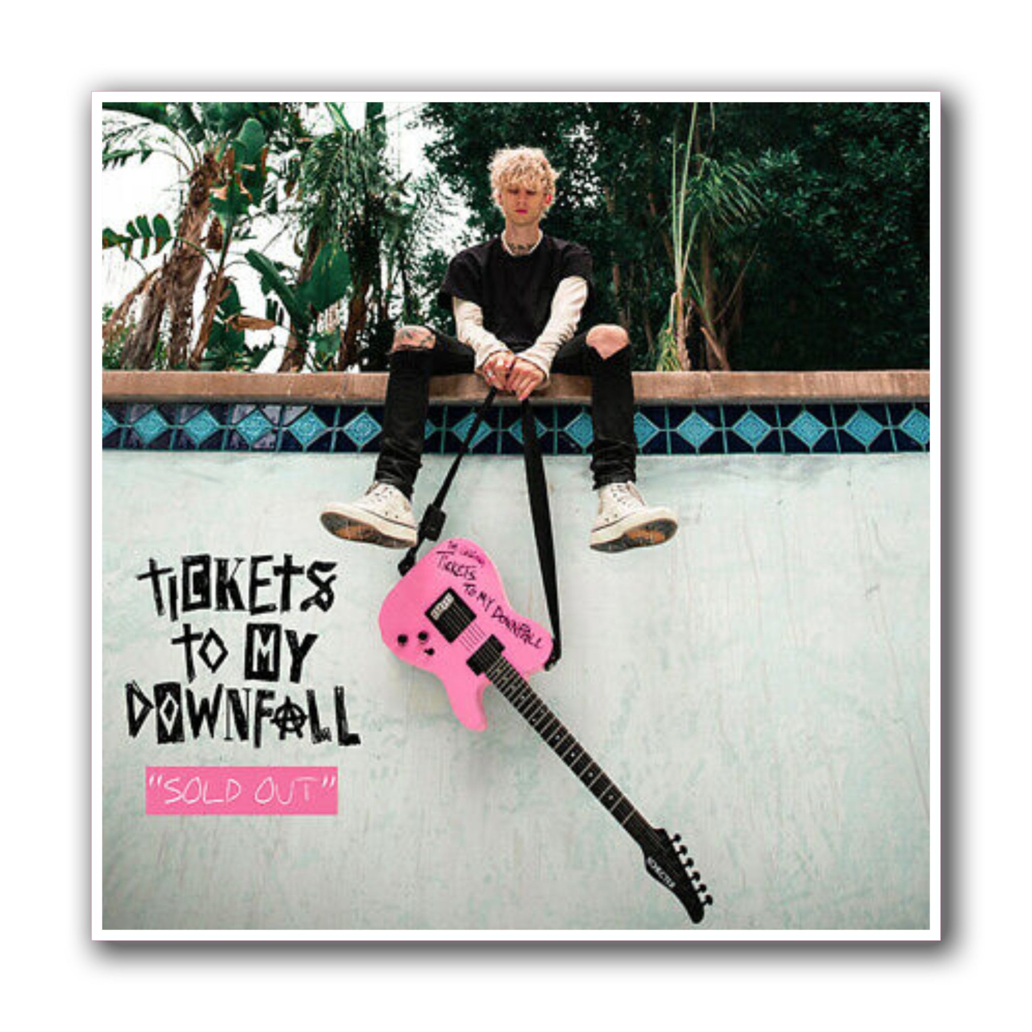 Machine Gun Kelly Album Cover Full Color Vinyl Decal – Custom Size ...