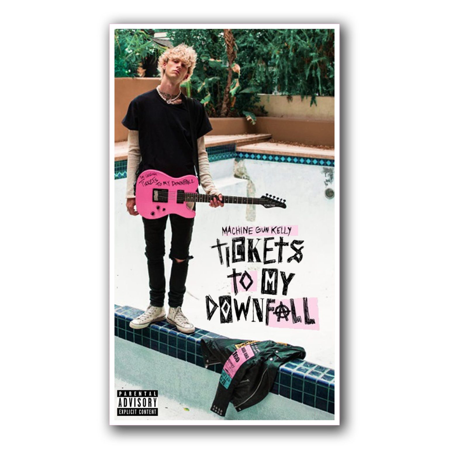 Machine Gun Kelly Full Color Vinyl Decal – Custom Size – Biggest Decal Shop