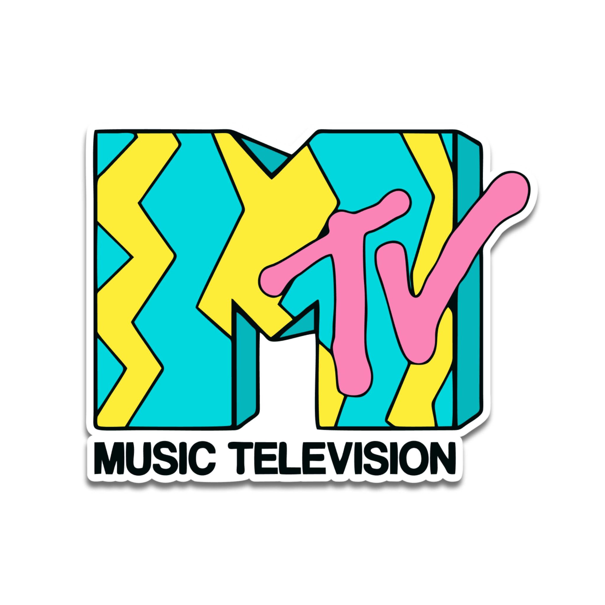 MTV Full Color Vinyl Decal – Custom Size – Biggest Decal Shop