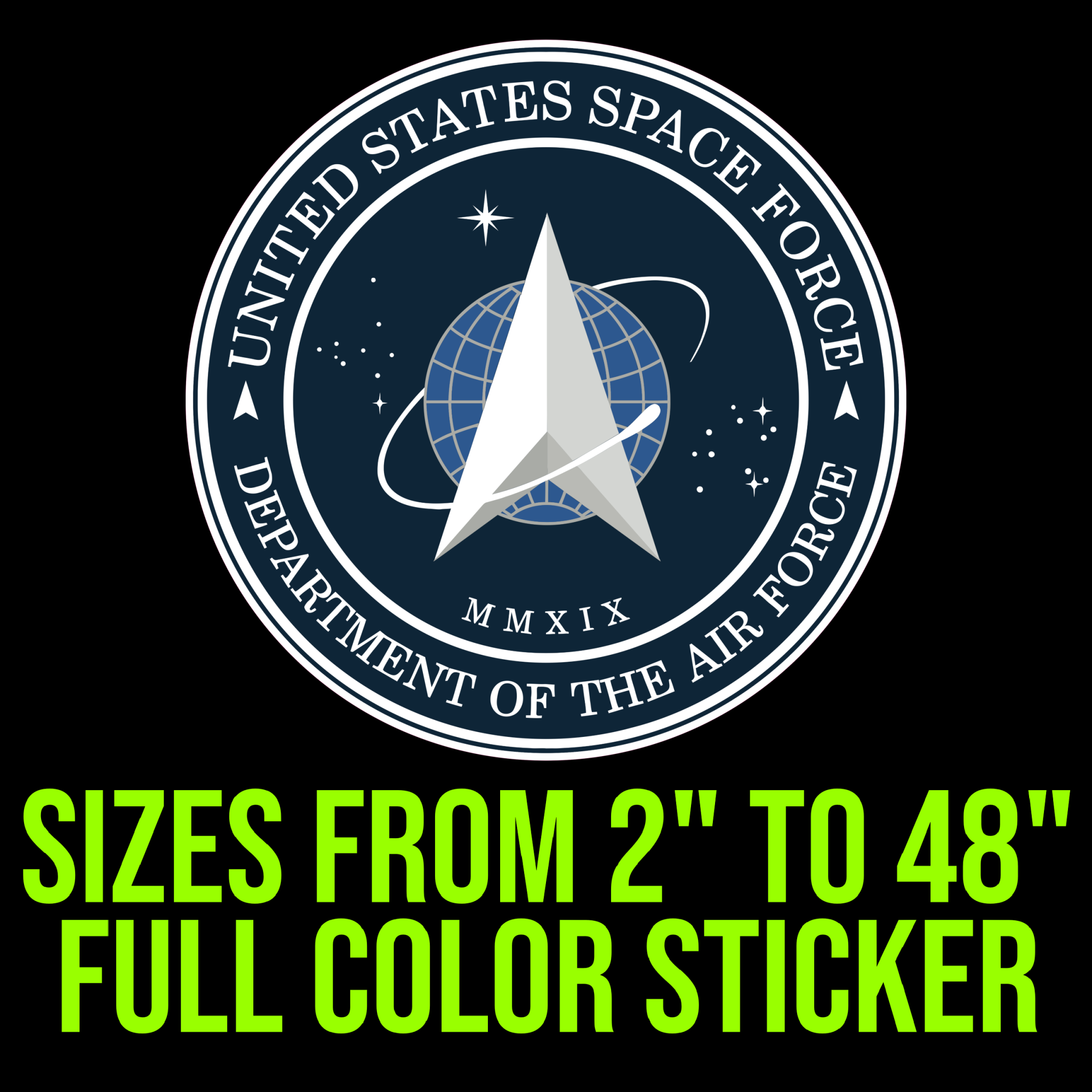 Space Force – Biggest Decal Shop