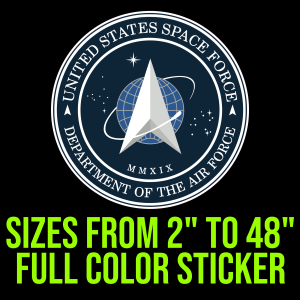 Space Force – Biggest Decal Shop