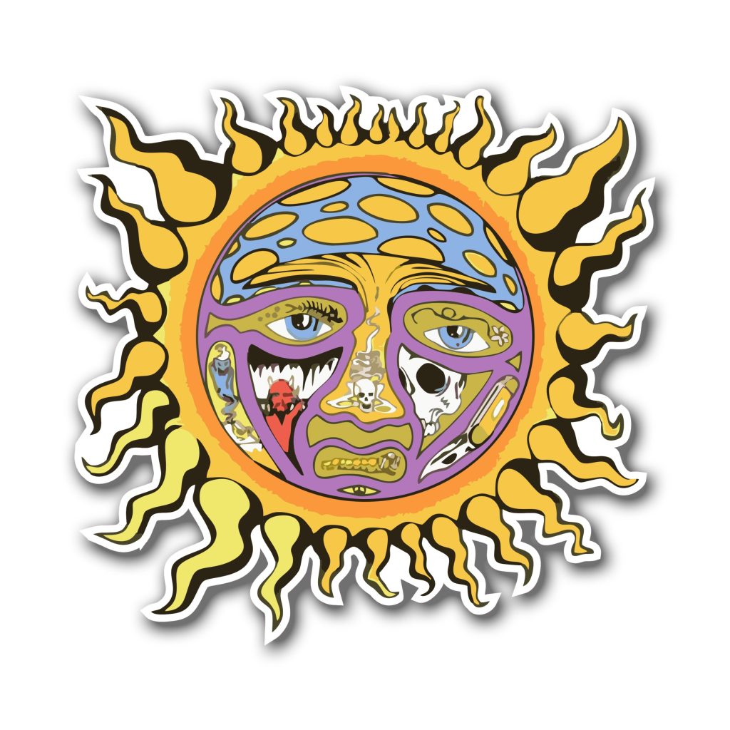 Sublime Full Color Vinyl Decal – Biggest Decal Shop