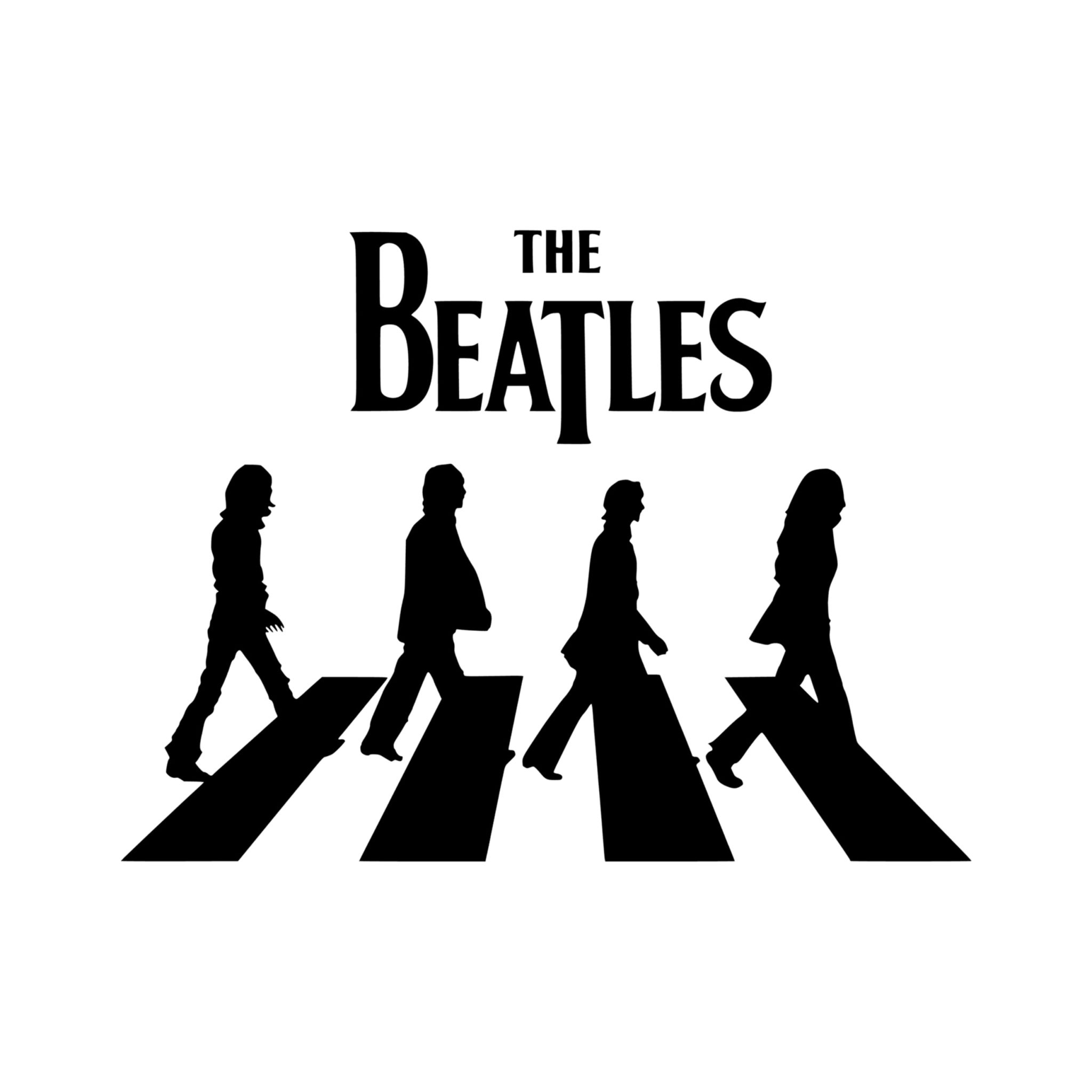 The Beatles Vinyl Decal – Custom Size – Biggest Decal Shop