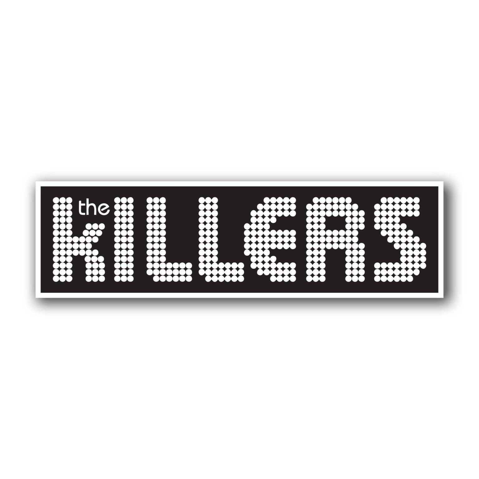 The Killers Full Color Vinyl Decal – Custom Size – Biggest Decal Shop
