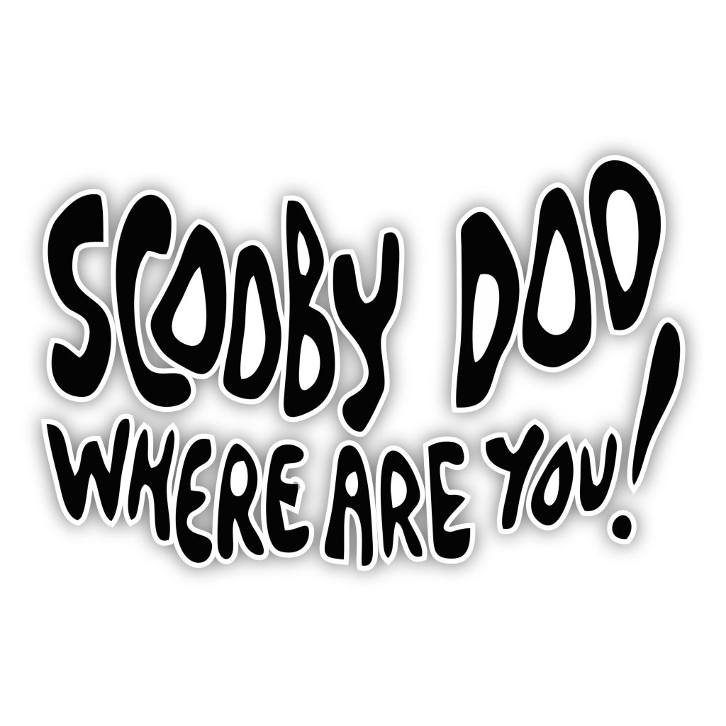 Scooby Doo Where Are You – Full Color Vinyl Decal – Biggest Decal Shop