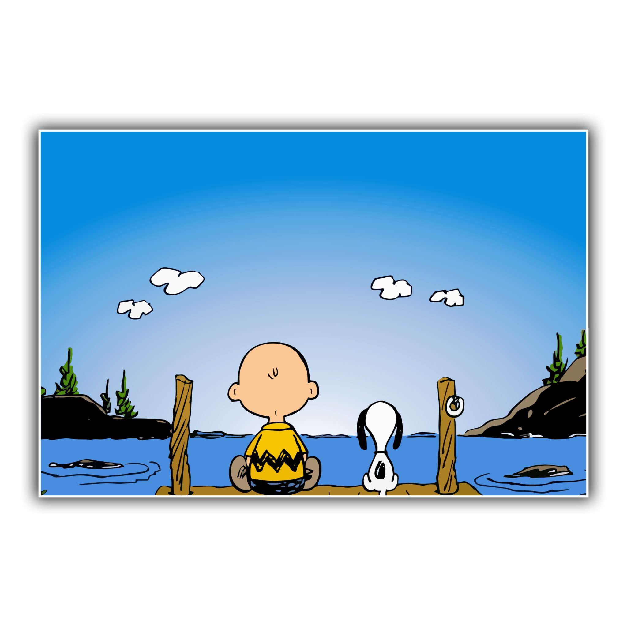 Snoopy – Full Color Vinyl Decal – Biggest Decal Shop