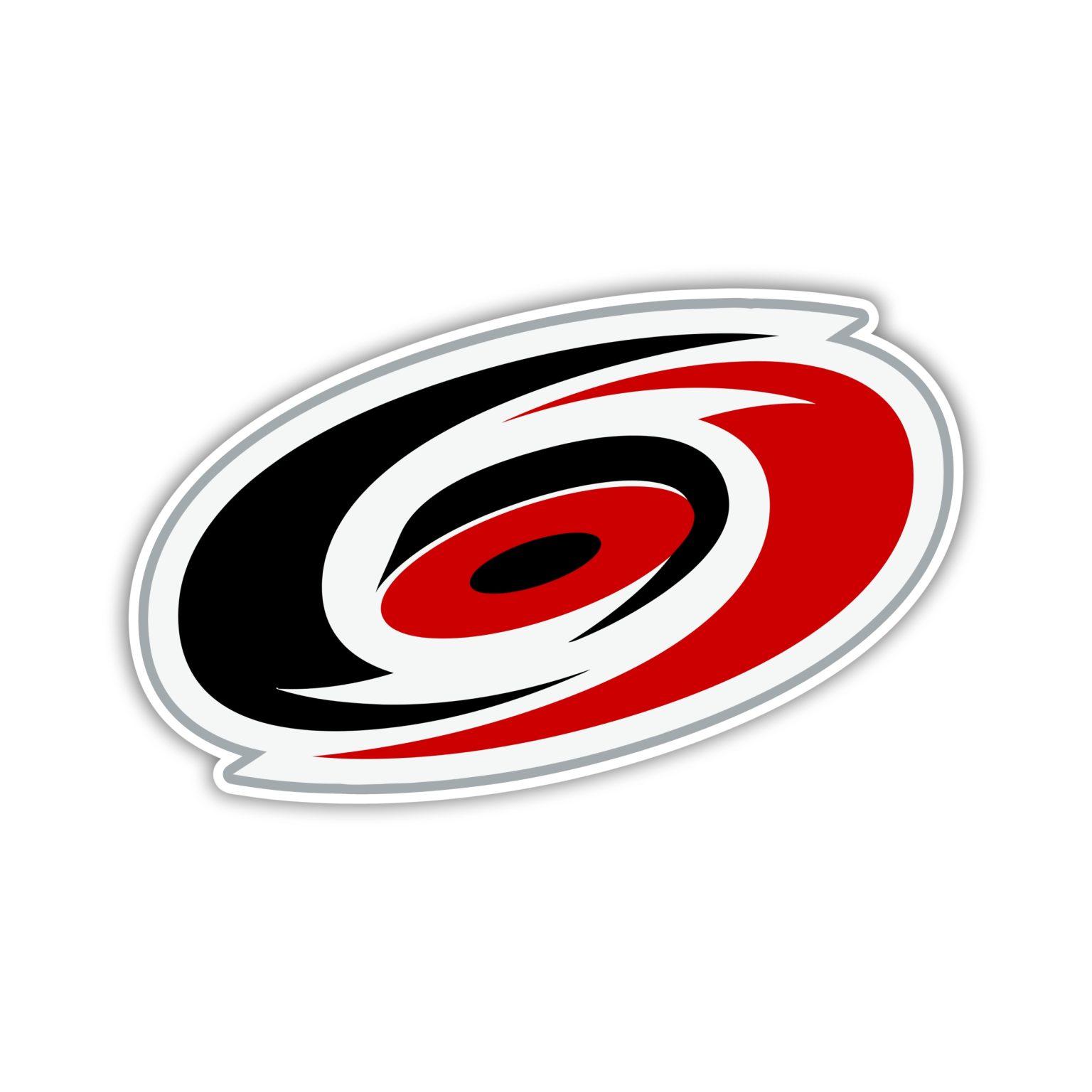 Carolina Hurricanes – Hurricane – Full Color Vinyl Sticker – Custom ...