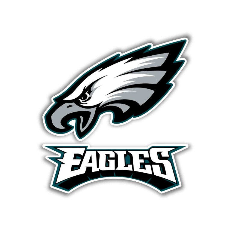 Philadelphia Eagles- Full Color Vinyl Sticker – Custom Size – Biggest ...