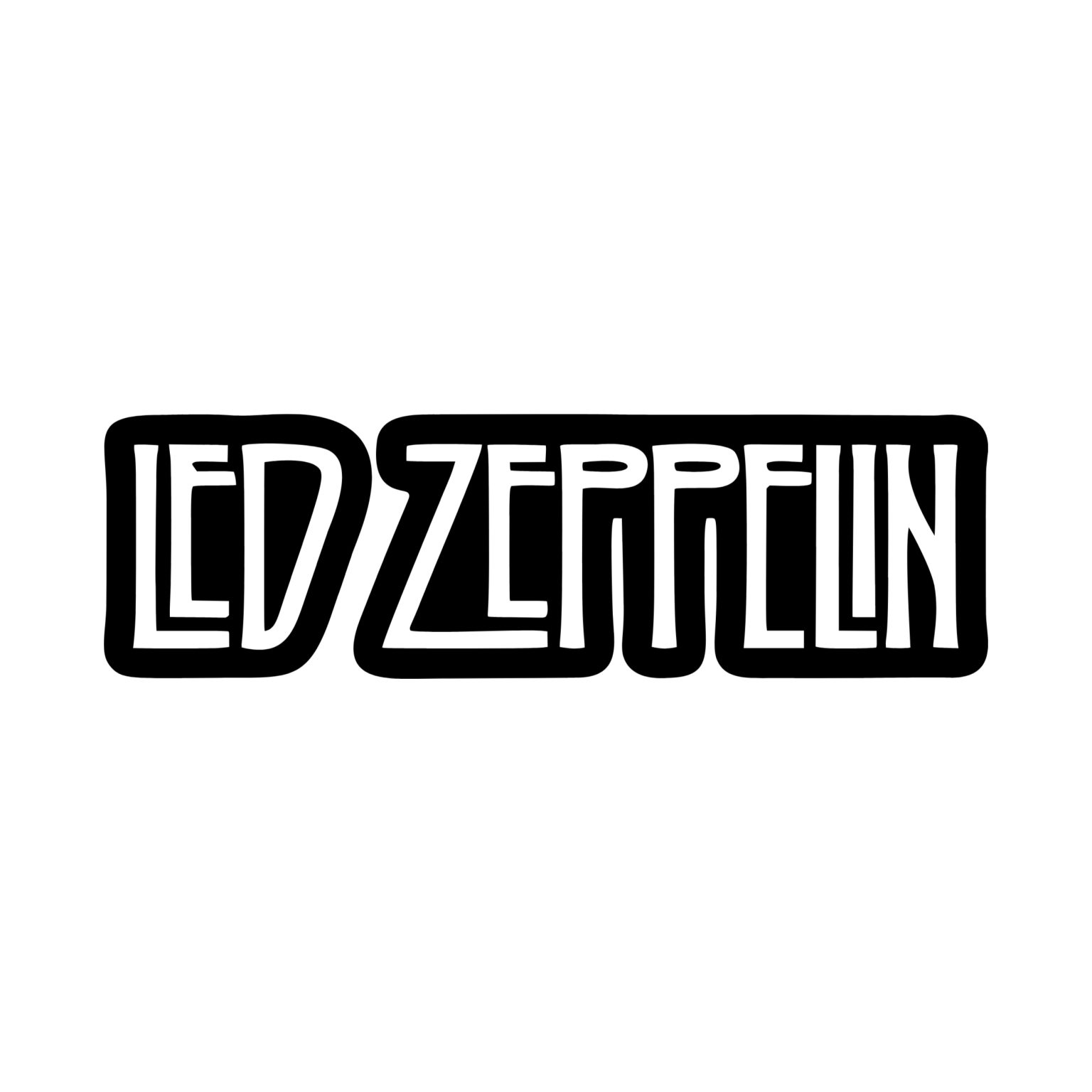 Led Zeppelin Vinyl Decal – Custom Size – Biggest Decal Shop
