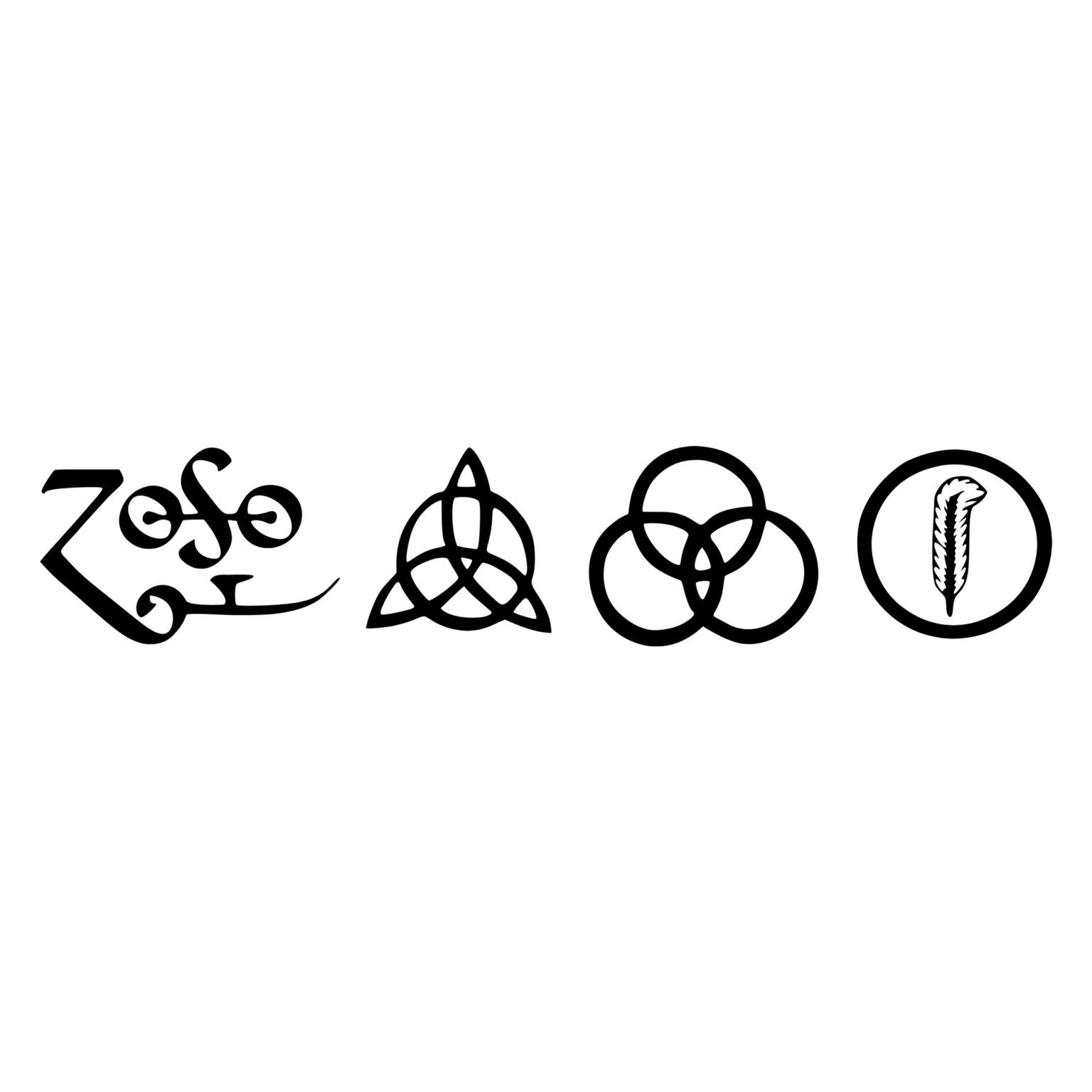 Led Zeppelin Vinyl Decal – Custom Size – Biggest Decal Shop