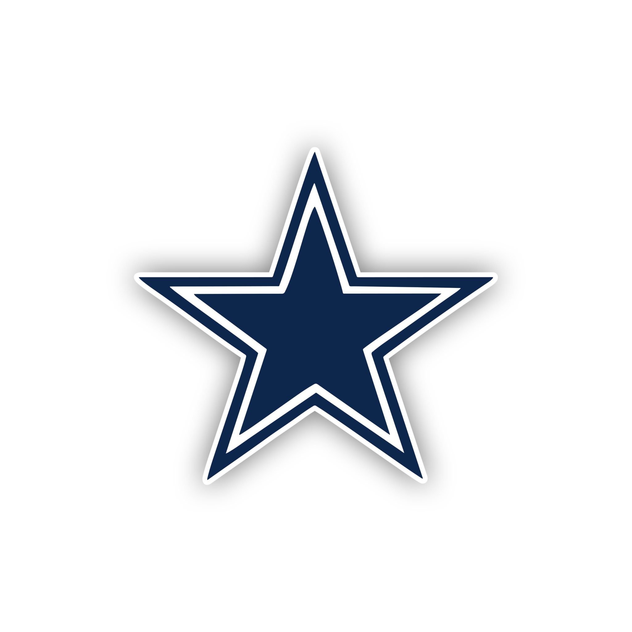 Dallas Cowboys – Blue Star – Temporary Tattoo – Biggest Decal Shop