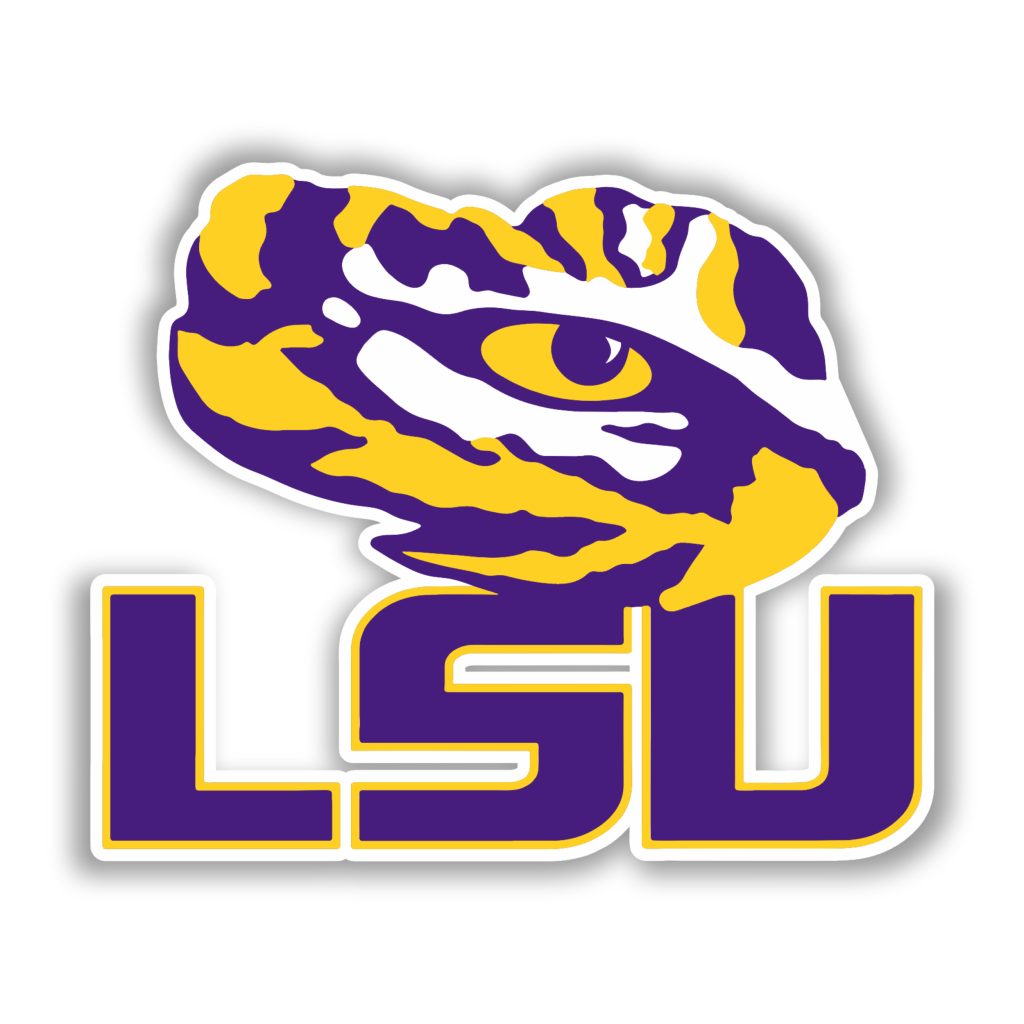 LSU Tigers – Temporary Tattoo – Biggest Decal Shop