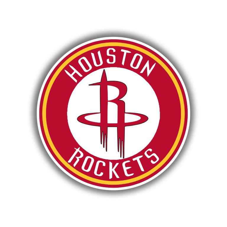 Houston Rockets – Red Circle With R – Temporary Tattoo – Biggest Decal Shop