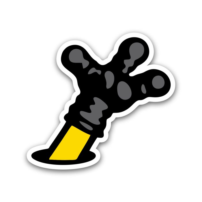 Despicable Me – Minion Arm – Full Color Vinyl Sticker – Custom Size ...